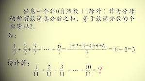 小学数学最简真分数名师精讲——全是解题技巧!