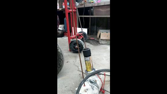 植筋拉拔测试,自己买的拉拔器