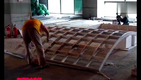 2014年建筑预算视频教程 建筑预算视频-吊顶完工及地暖工程