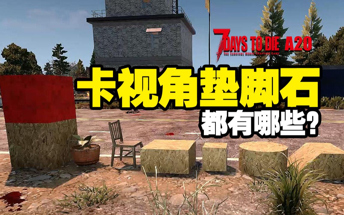 盗洞卡视角必须是盆栽和表土吗?【七日杀A20】实用小技巧系列