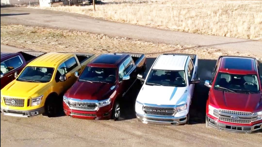 大型皮卡哪家强?放一起比试下就清楚了!