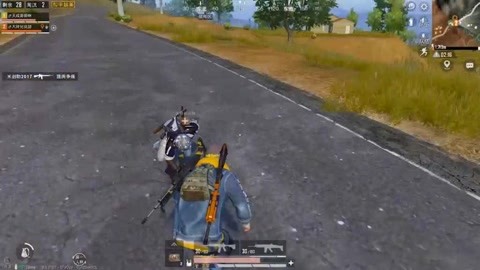 信号枪队友看不起我,和平精英吃鸡