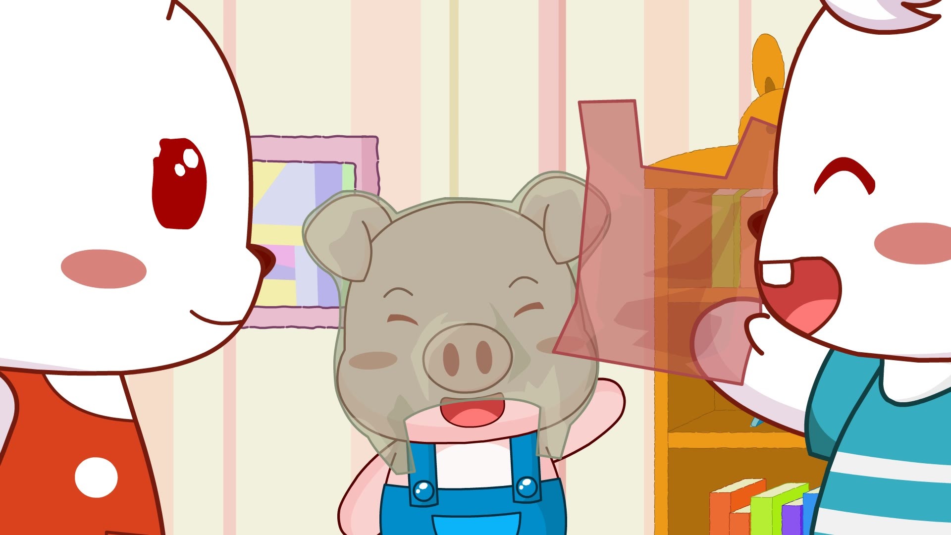 《不能用塑料袋蒙脸》兔小贝少儿益智安全教育动画