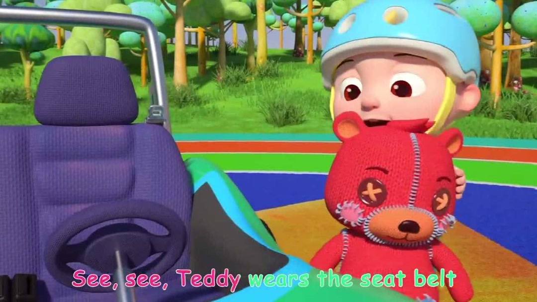 英语动画早教儿歌合集《安全歌》与《体育球歌》