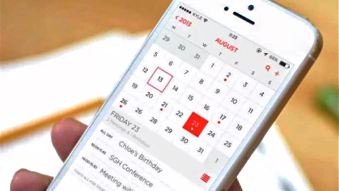 你的手机上有日历吗?我也后悔没有早点看到,赶紧给家人提个醒