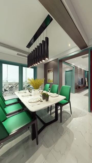 现代简约风格开放式厨房设计