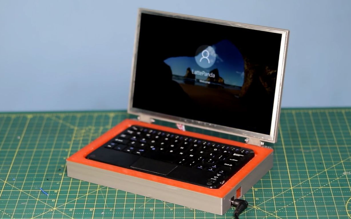 制作一个简单的笔记本电脑