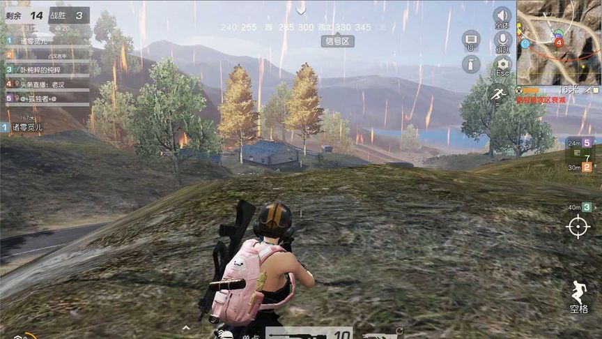 荒野行动:满编队吃鸡,完全碾压性的吃鸡,过瘾