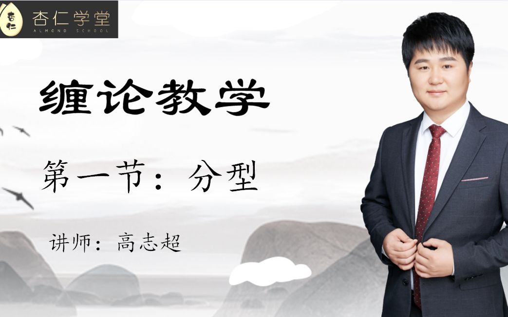 高志超:缠论第一课《分型》