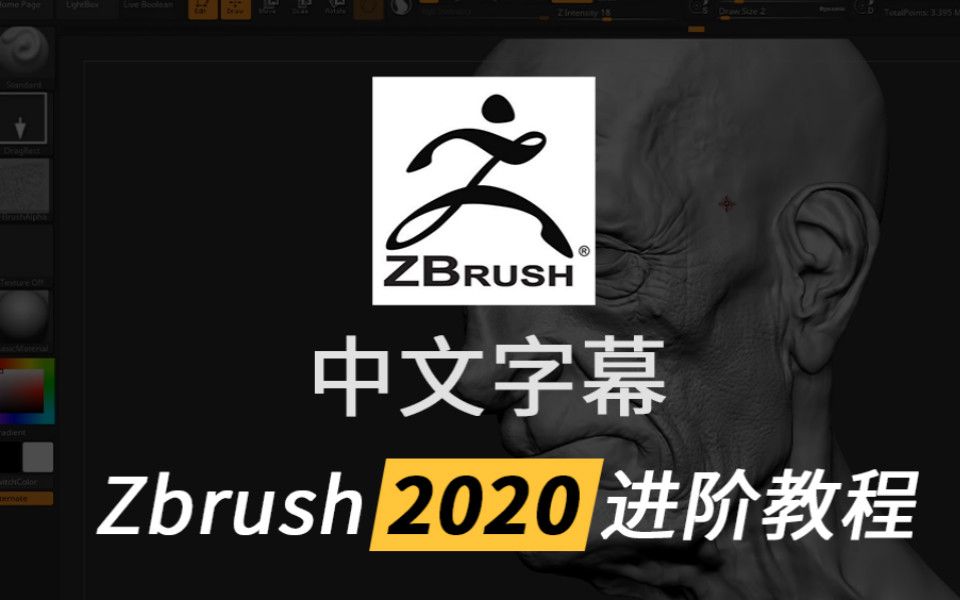 zbrush教程:【中文字幕】zbrush4r8,【Zbrush】ZBrush入门到精通中文...