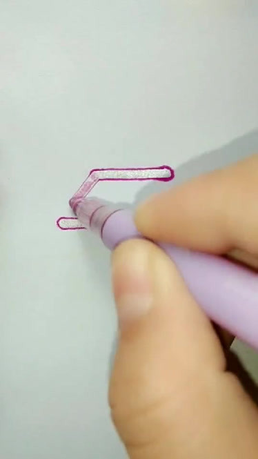 用梯形,字母w.v画钻石 简笔画简笔画教程