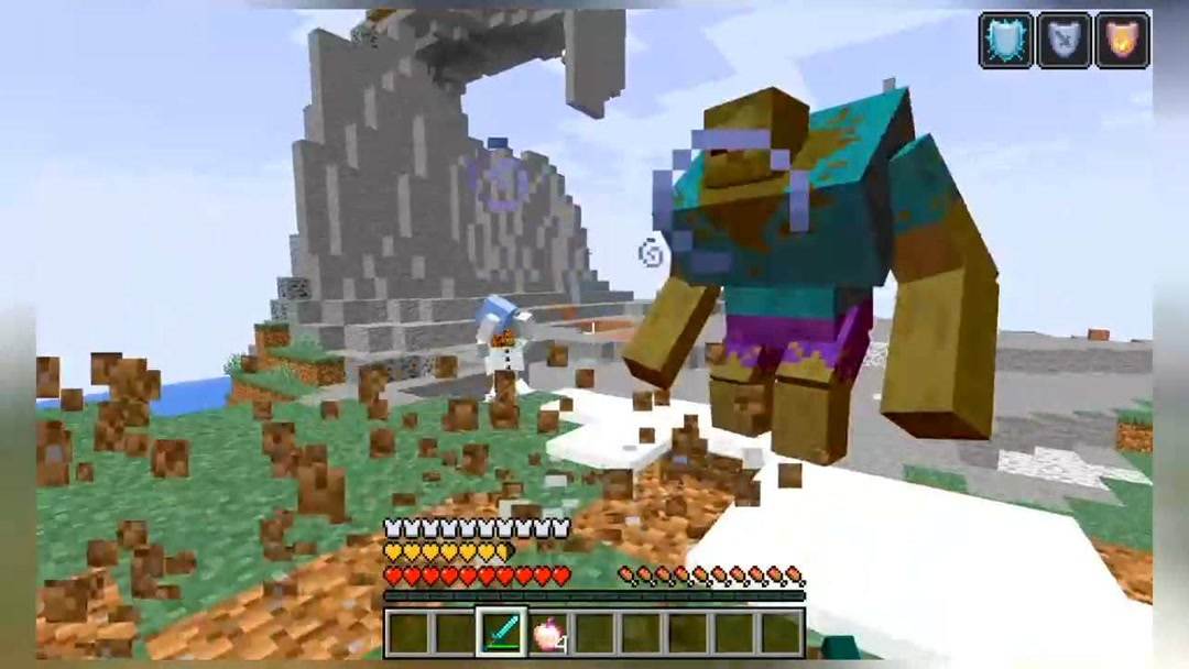 【我的世界】木鱼和小铃铛:召唤变异雪人与变异僵尸对战?