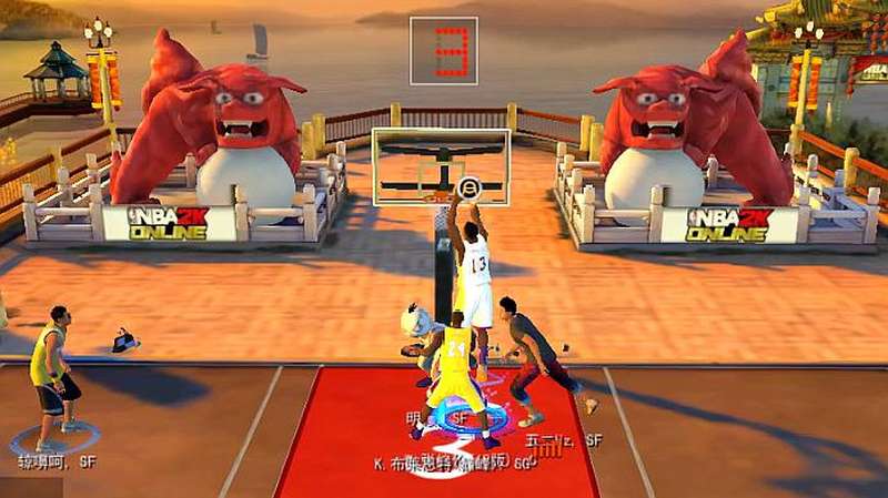 NBA2KOL:张伯伦7投全中狂砍14分,轻松晋级全明星2级段位