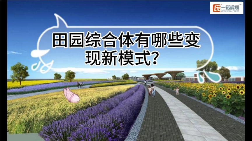 田园综合体有哪些变现新模式呢?