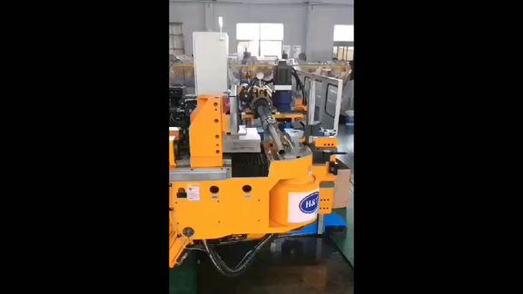 全自动数控折弯机,全自动弯管机视频