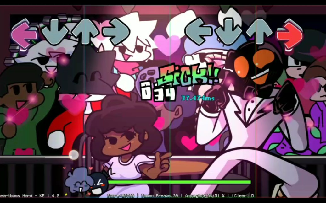 FNF周五夜放克超优质模组,炸弹人约会,小孟爱了爱了