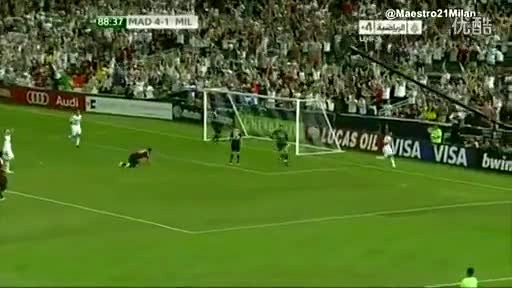 热身赛集锦:皇马5-1AC米兰 C罗两球卡卡三助攻