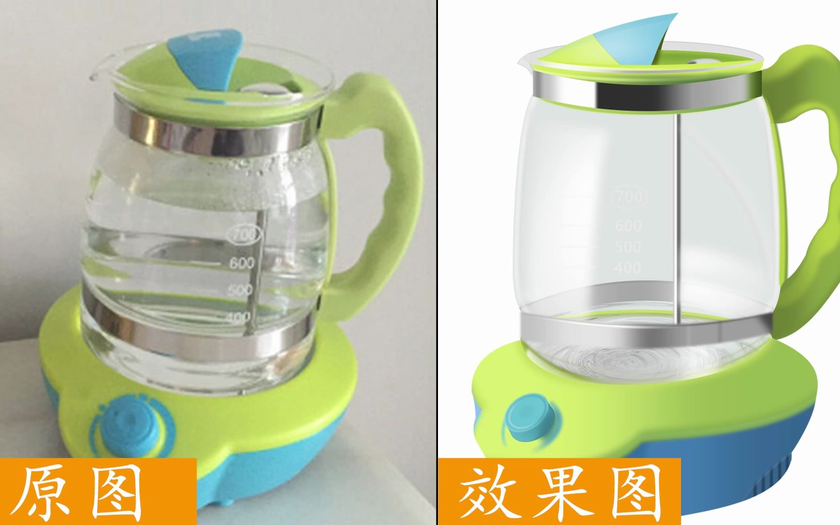 PS产品精修|凉水壶/烧水壶