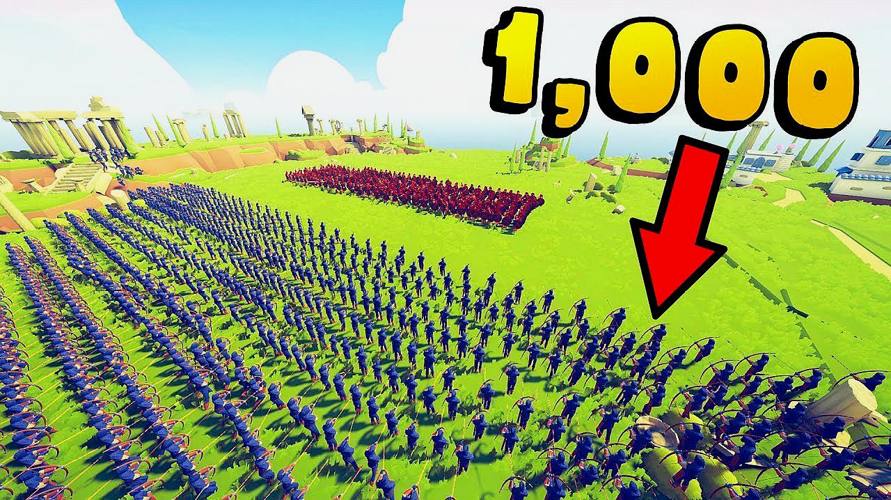 全面战争模拟器:300斯巴达勇士挑战1000弓箭手,有胜算吗?