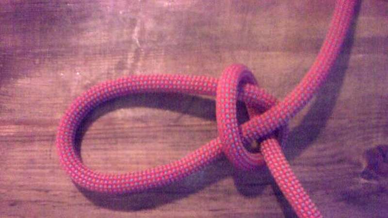 农村中最常用的一种绳结打法,很多人都不知道,学会受用一辈子