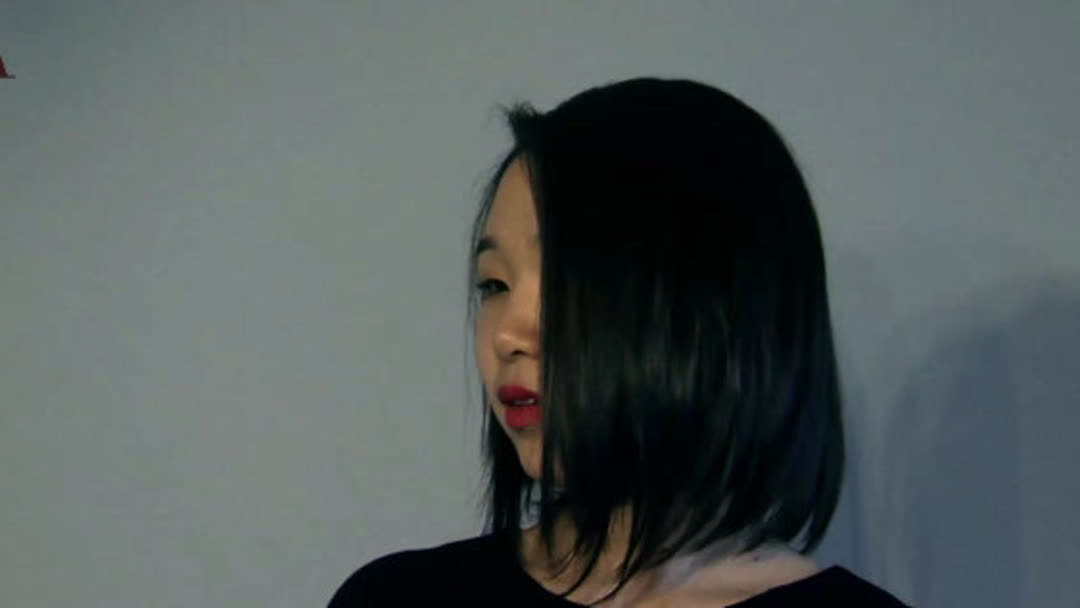 齐肩碎发的自然修剪,碎发这样剪很自然哦