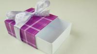 手工折纸教程, 一步一步教你制作漂亮简单的礼物盒子