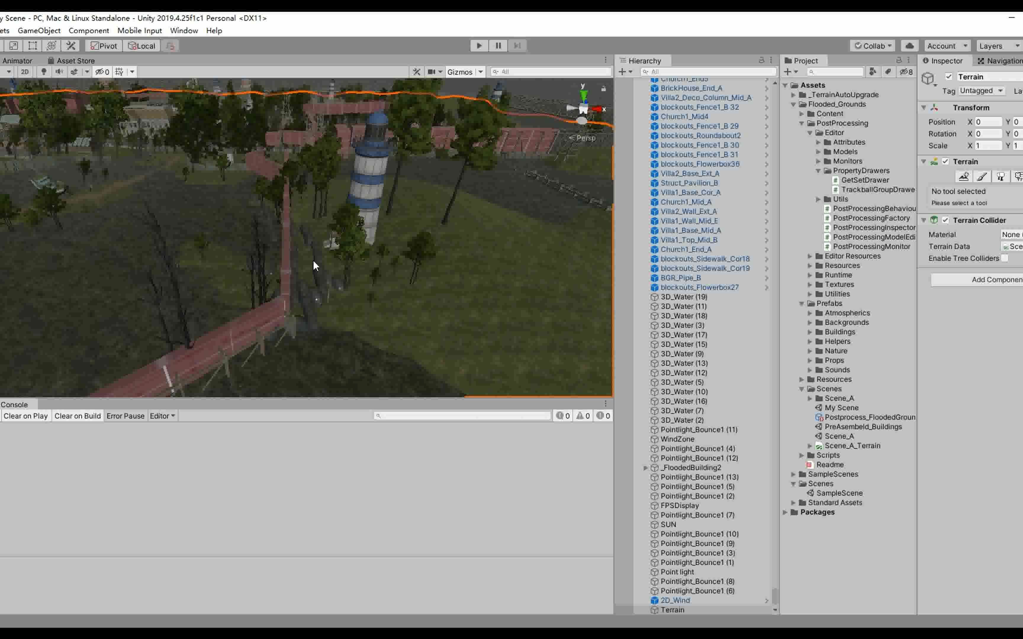Unity3d开发第一人称恐怖游戏-视频完整版-Part1-07-制作路径