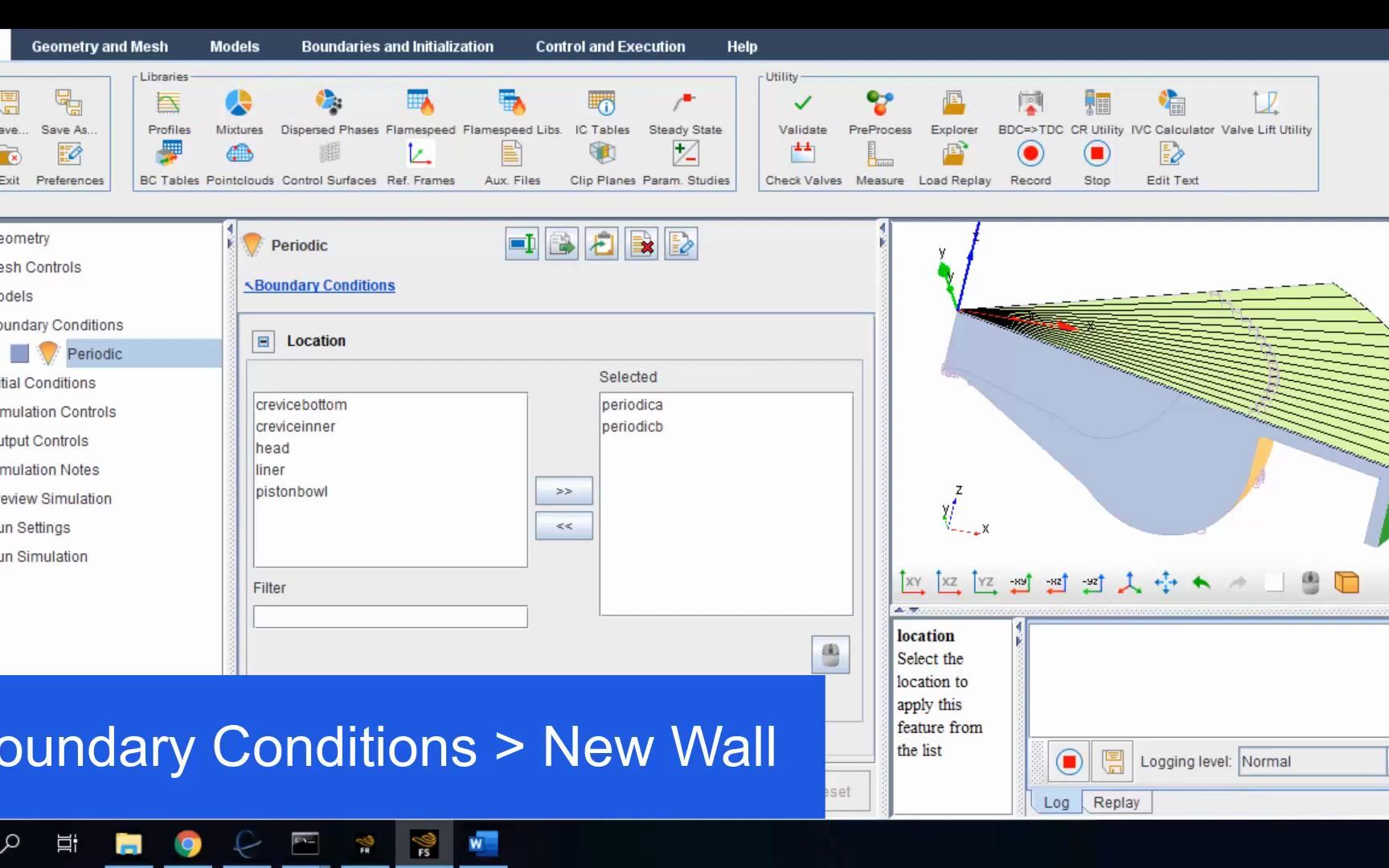 Ansys Forte 中柴油机闭环仿真(6): 边界和初始条件