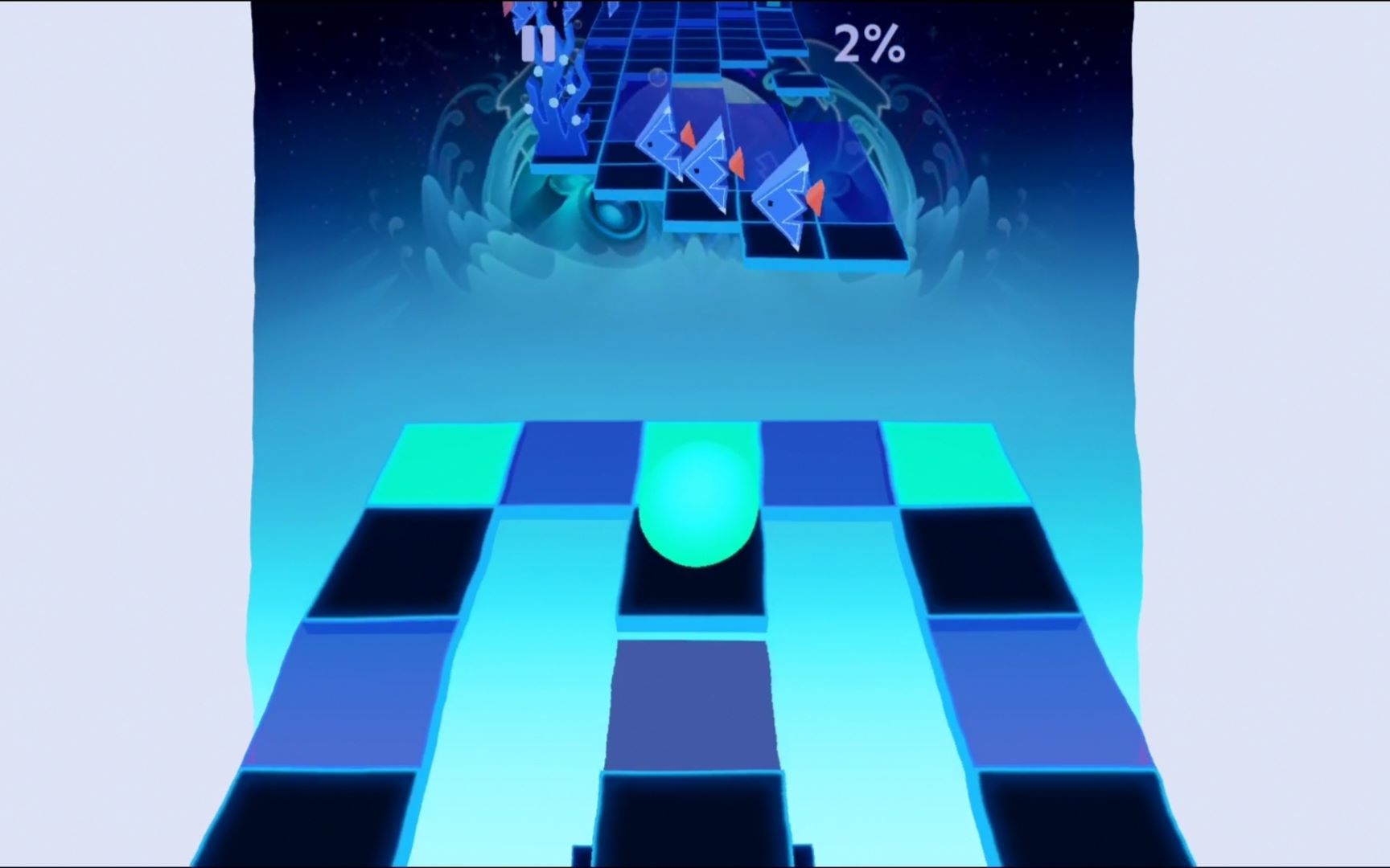 【滚动的天空】超棒的海洋主题关卡正式上线,来看一看吗♪(^∇^*)