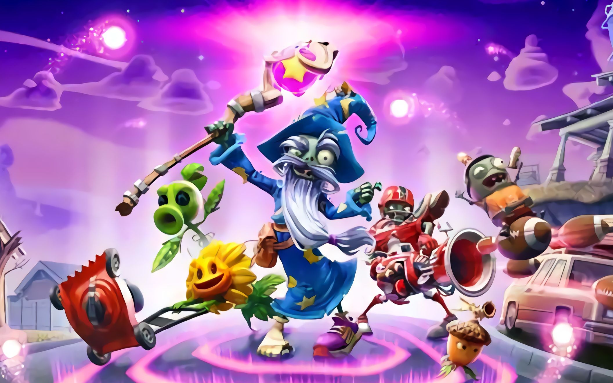 植物大战僵尸和睦小镇保卫战日常#201