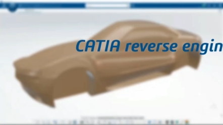 3DE CATIA逆向工程在汽车造型设计中的应用