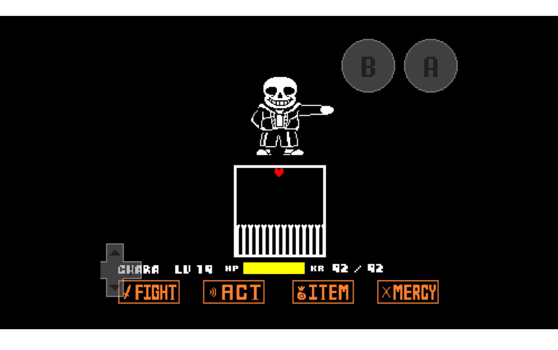 [传说之下sans模拟器]up能活多少回合别点进来会浪费你2分多钟的时间