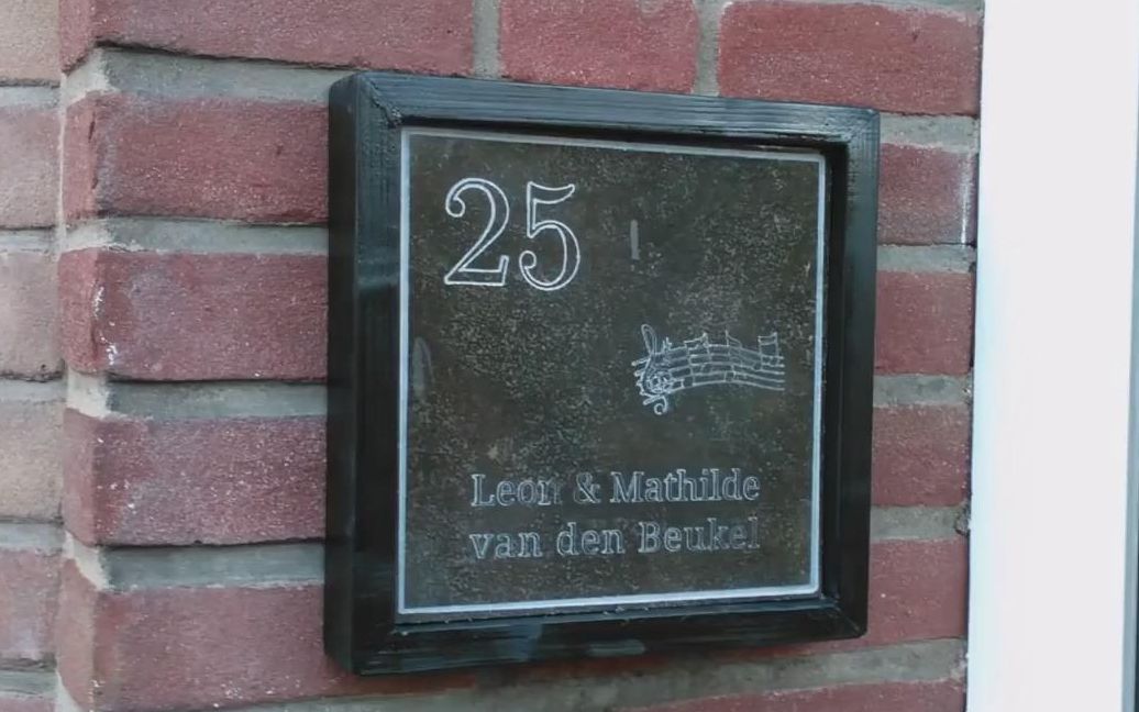 自制门牌(易)DIY house sign