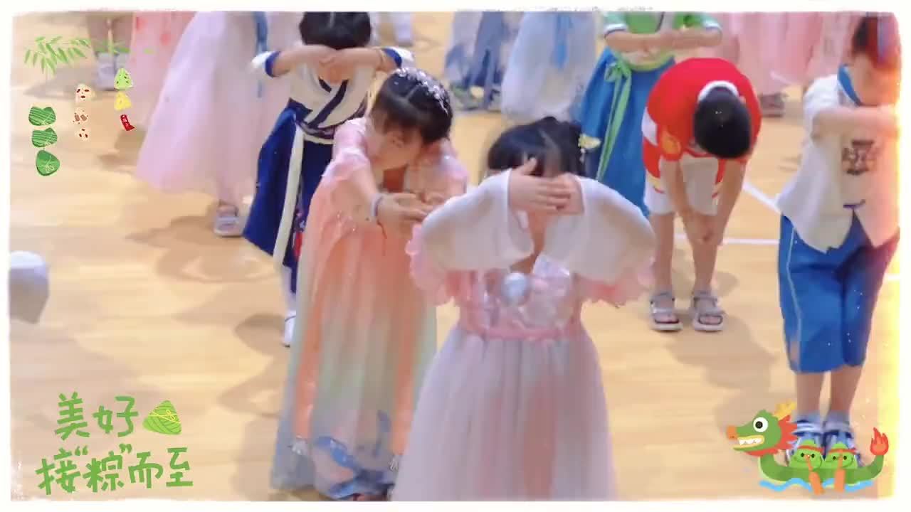 #娄底万豪幼儿园 一条来晚了的活动记录~端午安康呀#幼儿园 #端午...