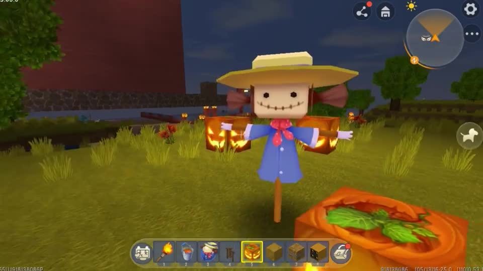 迷你世界:稻草人看起来像个小女孩!