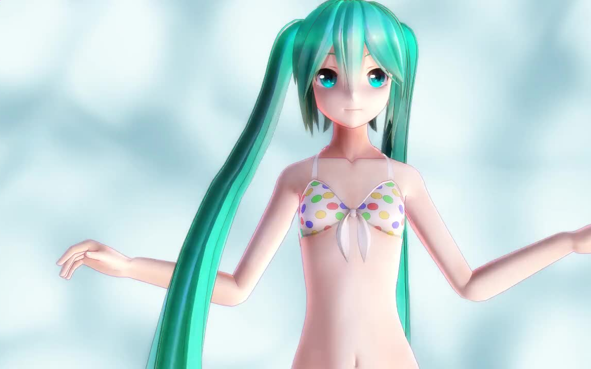 [MMD]大长腿初音-极乐净土