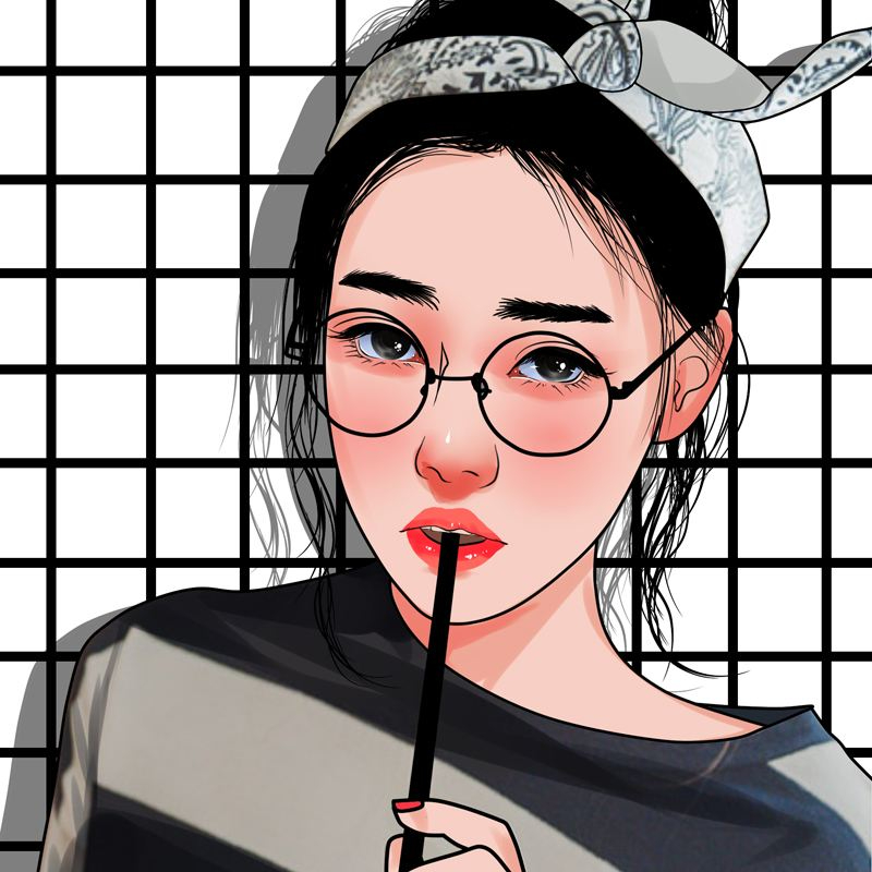 元气动漫手工画 