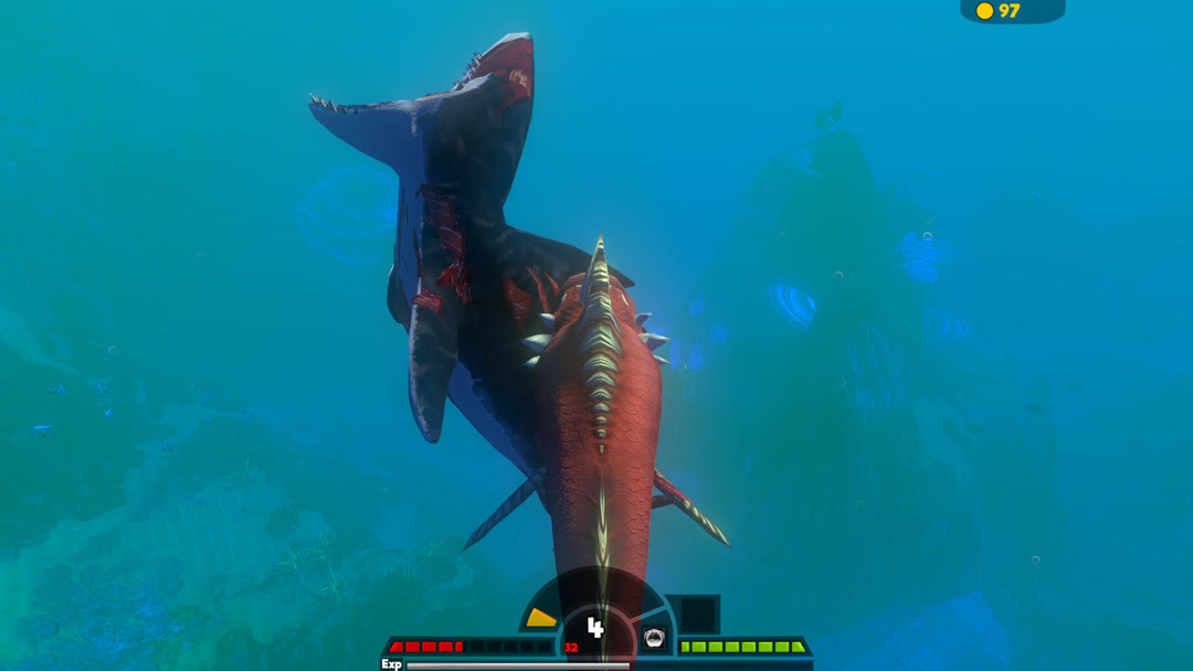 海底大猎杀食人鱼吃掉大鱼游戏56期