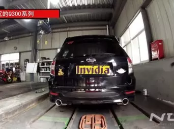 [NLR雷擎贸易]08款森林人装INVIDIA Q300双出不锈钢尾嘴