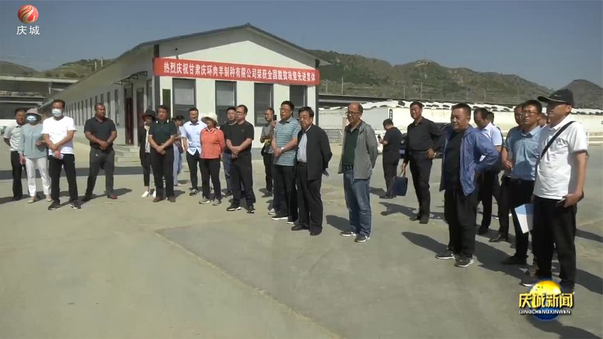 “陇东旱塬草畜循环农业关键技术与模式应用”项目观摩会庆城召开
