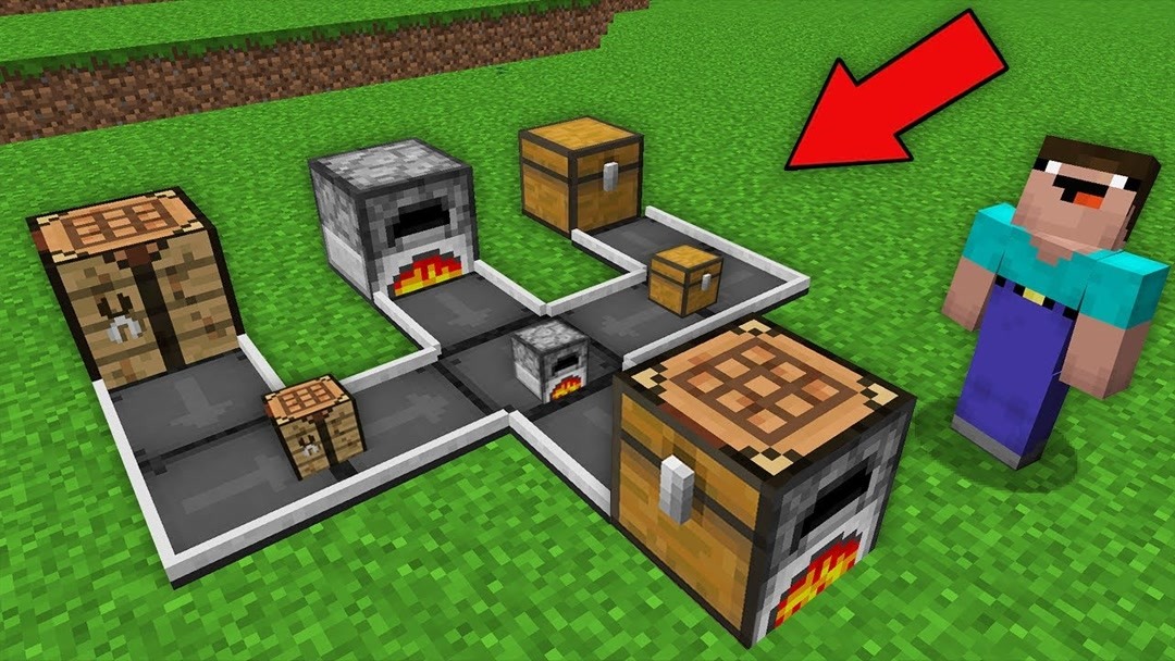 我的世界:箱子熔炉还能合成在一起?奇怪的东西又增加了!