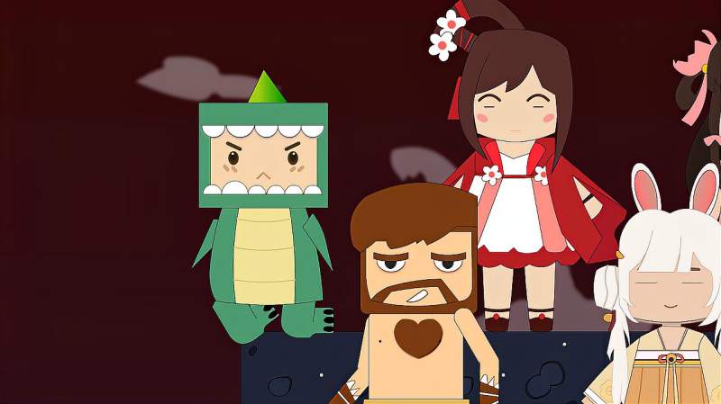 迷你世界动画第123集:小队来到危险之地,岩浆里面能洗澡