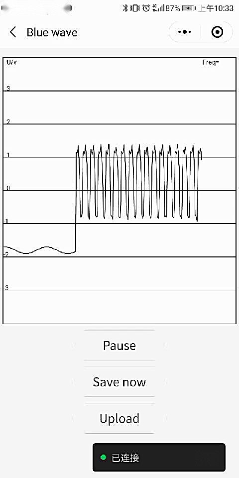 基于微信小程序与数据库的实验波形采集管理系统展示