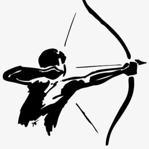 左手弯弓射大雕 