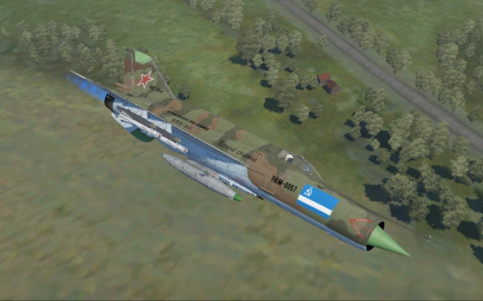 【战雷×TNO】MiG21SMT 秋明空军涂装