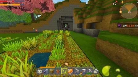 迷你世界灯灯解说891:挖好砂灰,记得填上泥土保护环境哦!