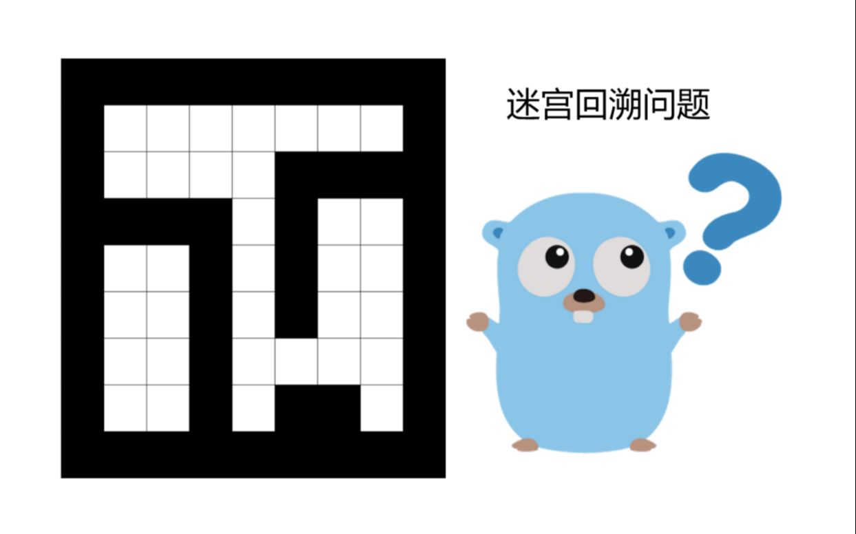 迷宫回溯问题-Go语言