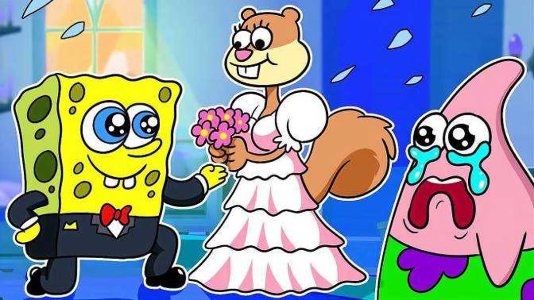 海绵宝宝动画:派大星VS海绵宝宝歌舞PK,赢的人获得熊小姐!