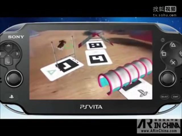 AR增强现实案例-Sony Ps VIta增强现实Demo片段