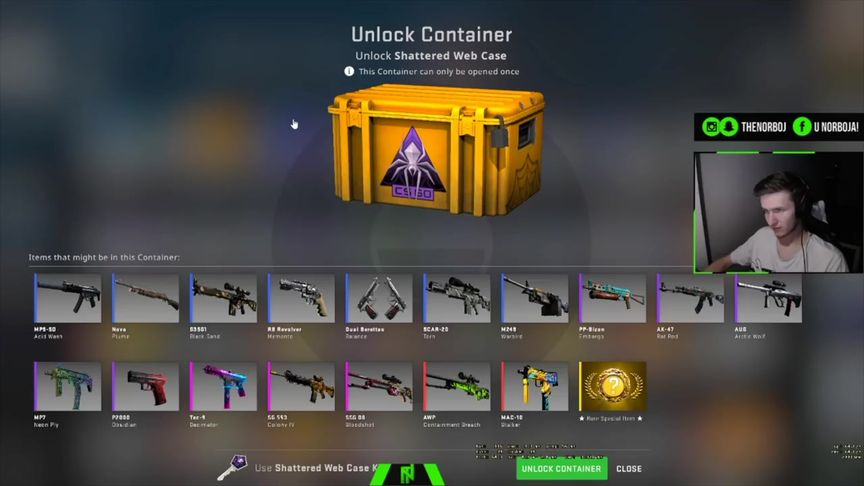 【内容令人极其不适】CS:GO15个开箱出刀瞬间!看谁更激动!